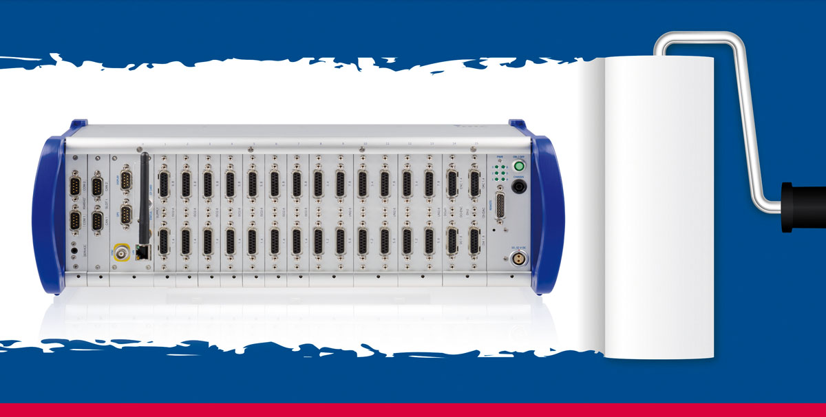 Freshly painted imc Test & Measurement GmbH