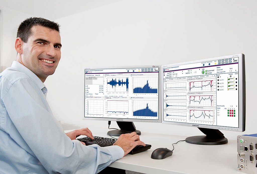NVH analyses with imc WAVE imc Test & Measurement GmbH